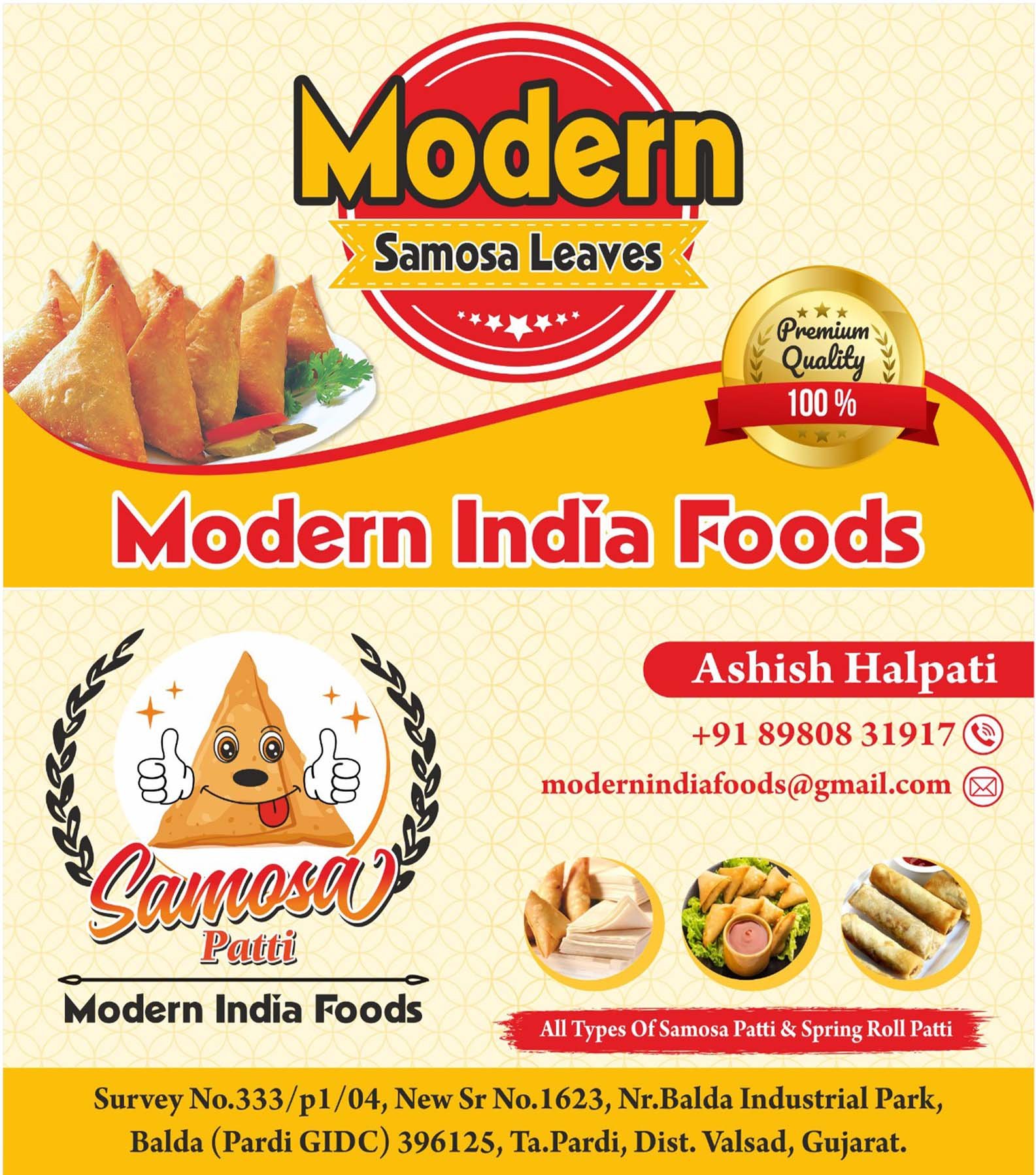 Samosa Leaves – Modern India Foods