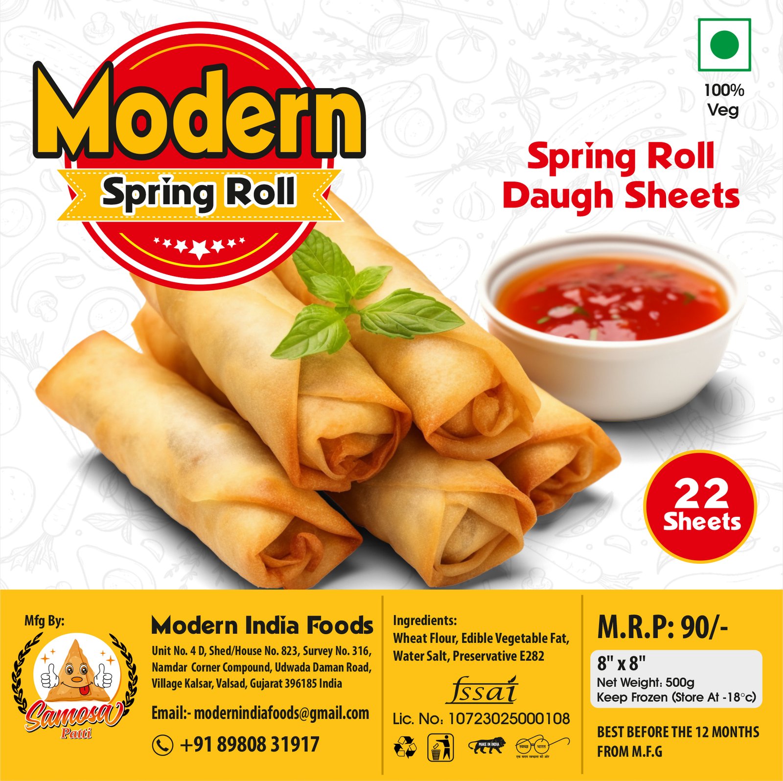 Spring Roll – Modern India Foods